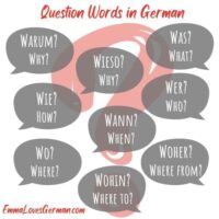 10 Question Words in German [& How to Use Them] – Emma Loves German