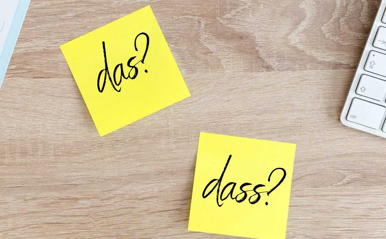Das Vs Dass In German Differences How To Use In Sentences Emma