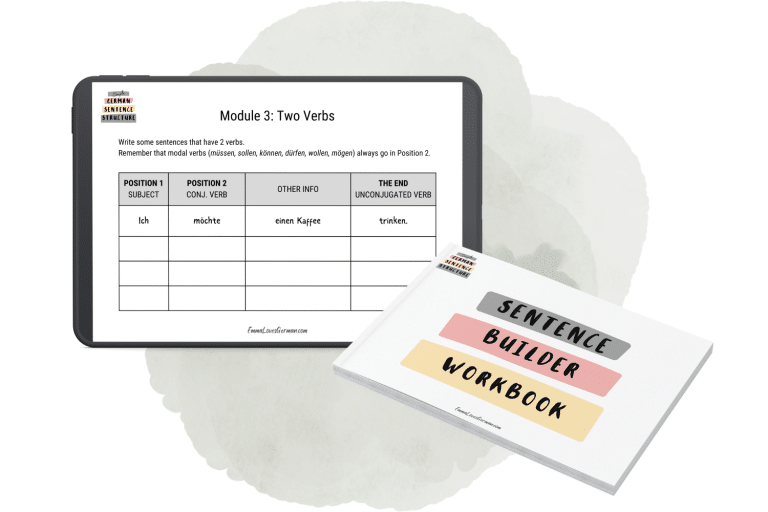 Simple German Sentence Structure – Emma Loves German