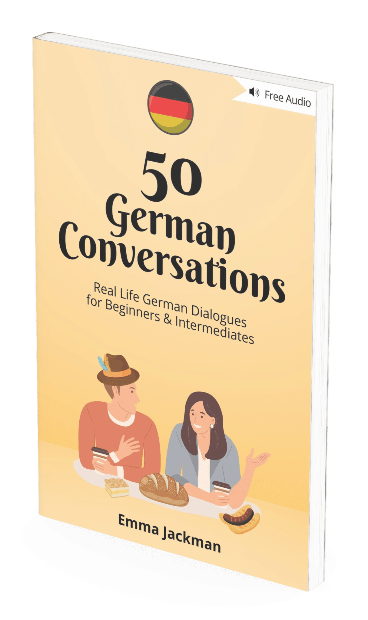 Free Audio: 50 German Conversations – Emma Loves German